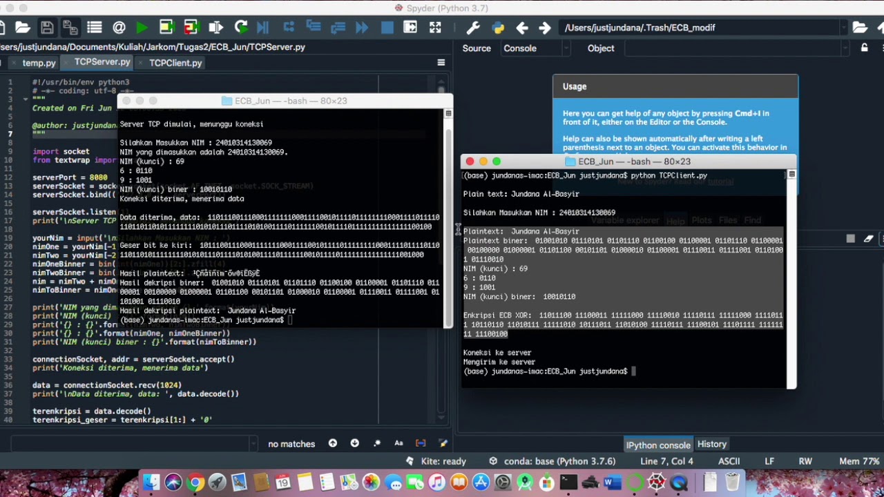 Multi Chat Client Python Perfix