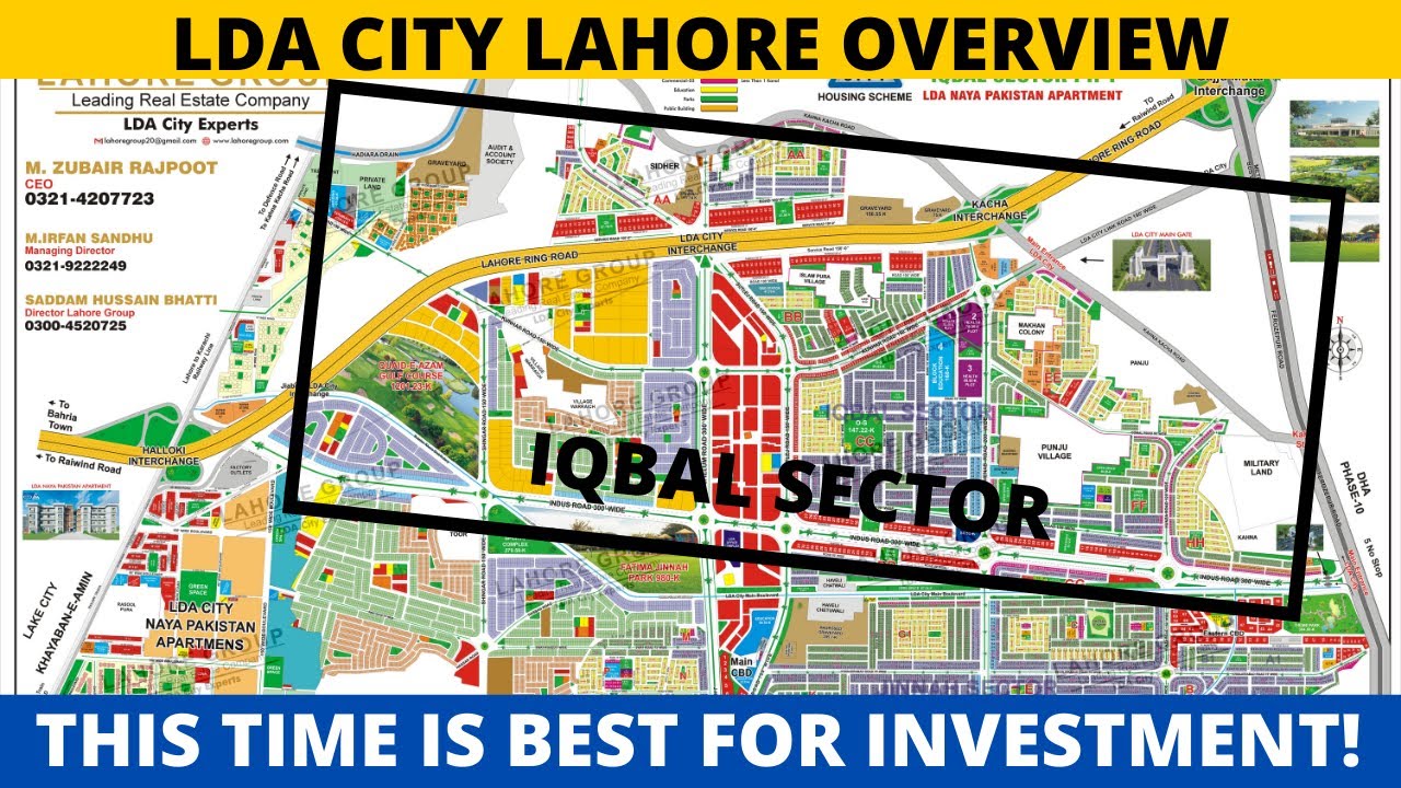 Lda City Lahore This Is The Right Time To Invest In Iqbal Sector