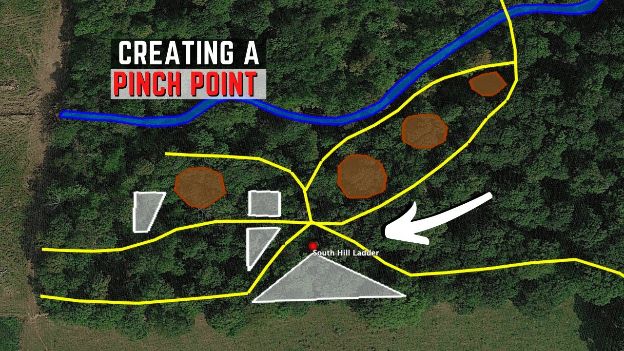 Creating A Pinch Point For Hunting Whitetails Youtube