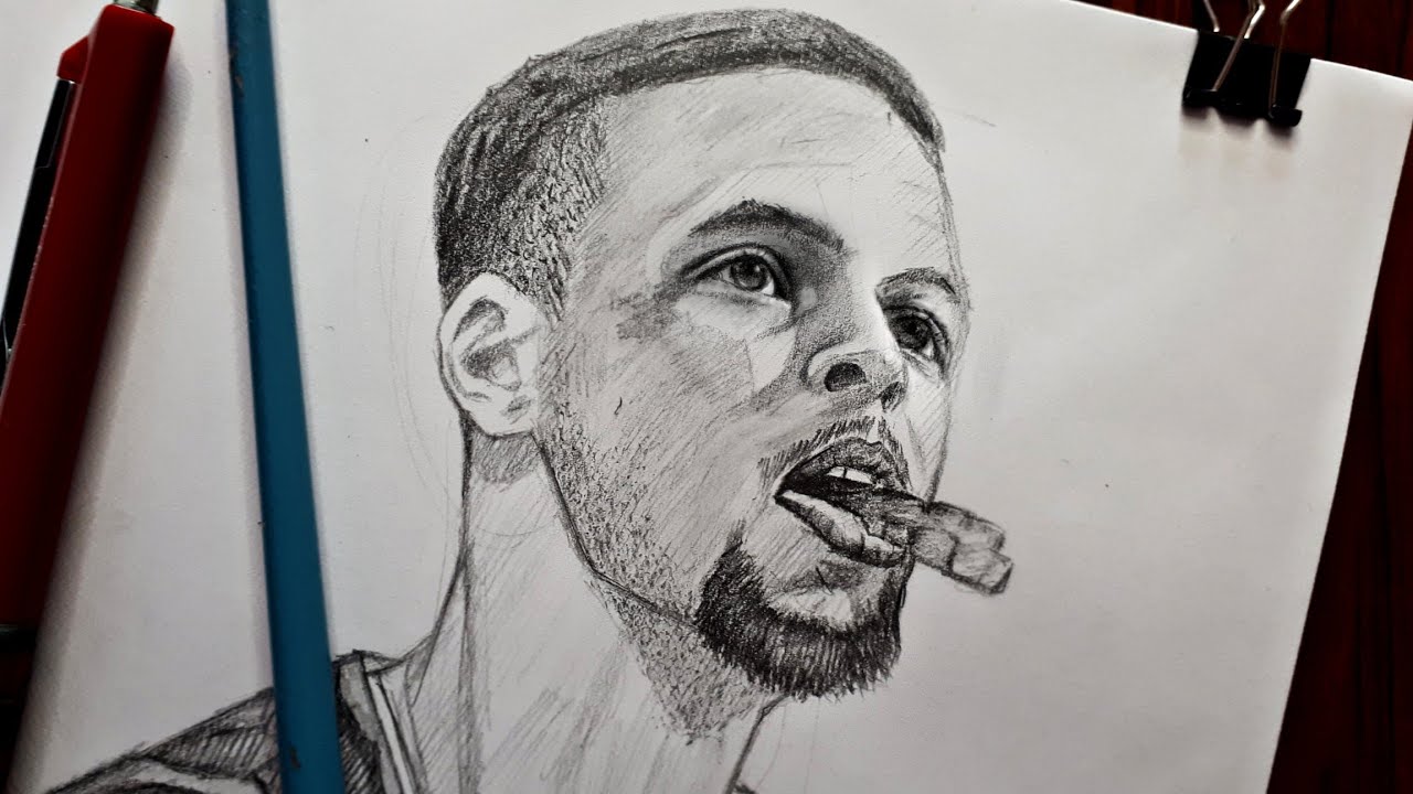 Easy Stephen Curry Drawing