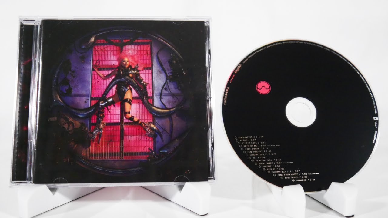 Lady Gaga Chromatica Cd Unboxing Youtube
