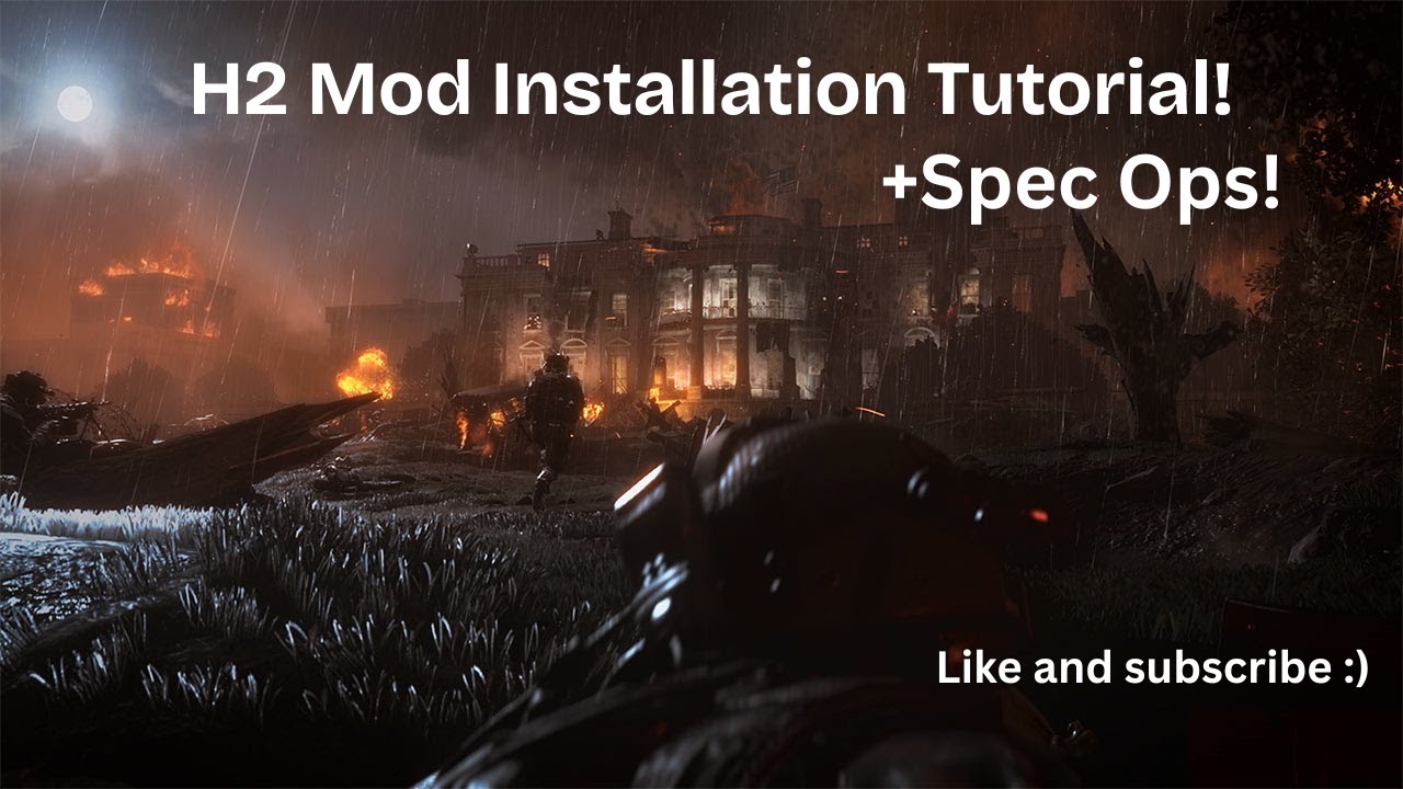 H2 Mod Installation Tutorial Spec Ops Youtube