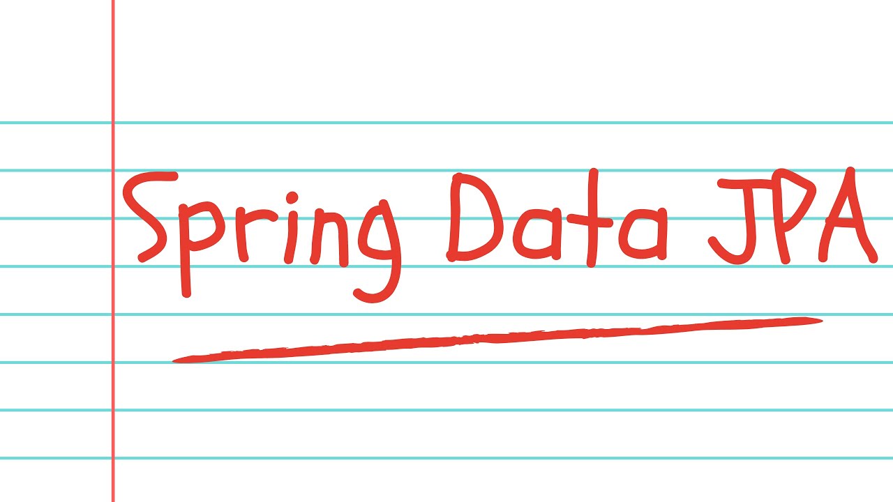 Spring Data Jpa Tutorial Youtube