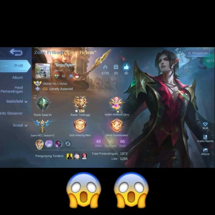 Shorts Mythical Immortal Mlbb Youtube