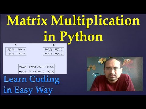 34 Matrix Multiplication In Python Youtube