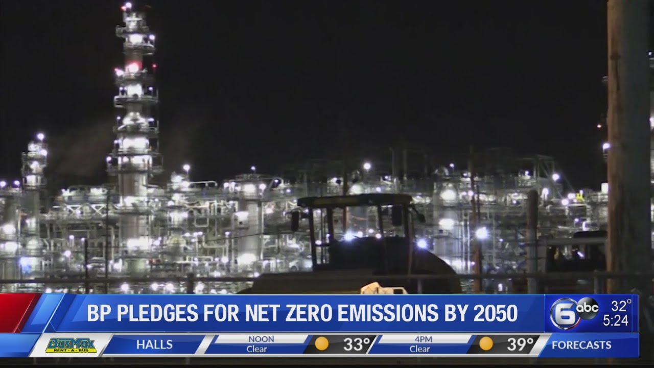 Bp Lays Out Long Term Ambition To Achieve Net Zero Emissions Youtube