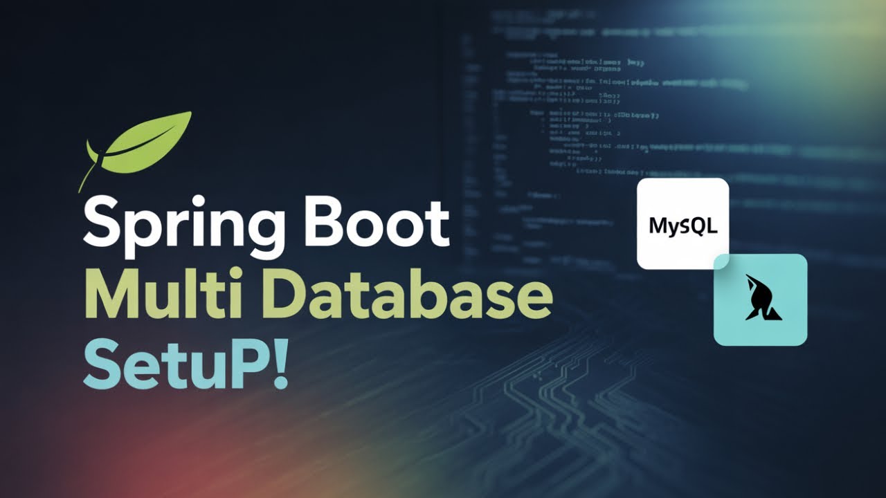 Configure Multiple Datasource Using Spring Boot And Spring Data Java