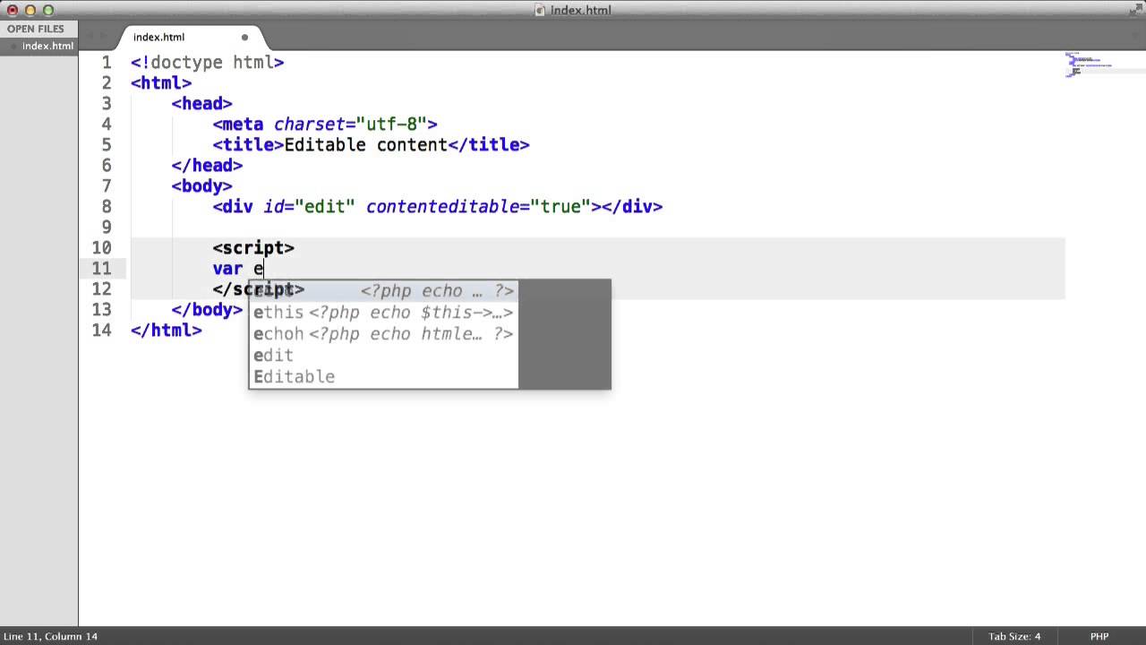 Html5 Contenteditable Youtube