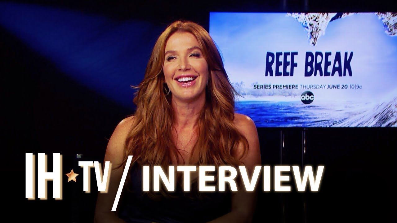 Reef Break Abc Poppy Montgomery Interview Poppy Montgomery Tv Show