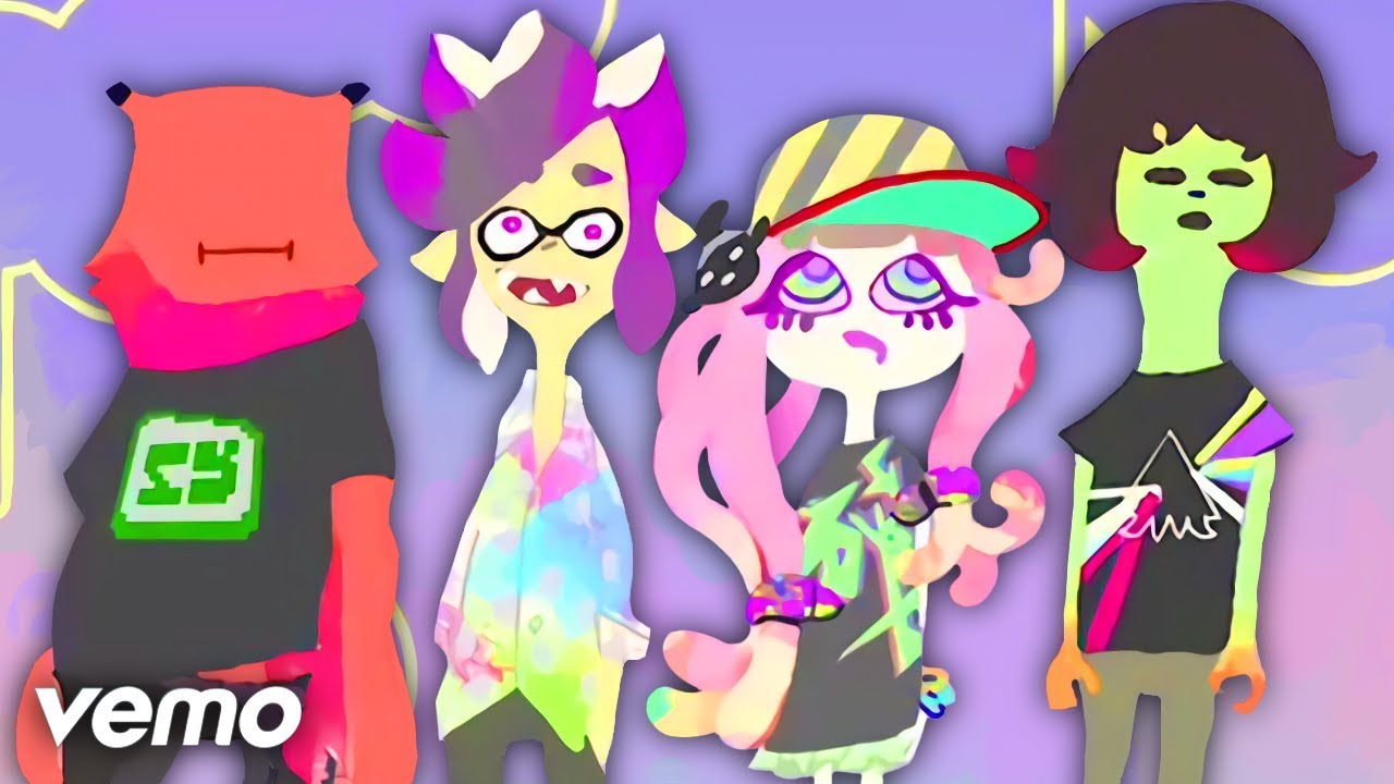 Chirpy Chips á êÿá ê êÿéªsá â Caitlin Koi Lyric Video Splatoon Youtube Music