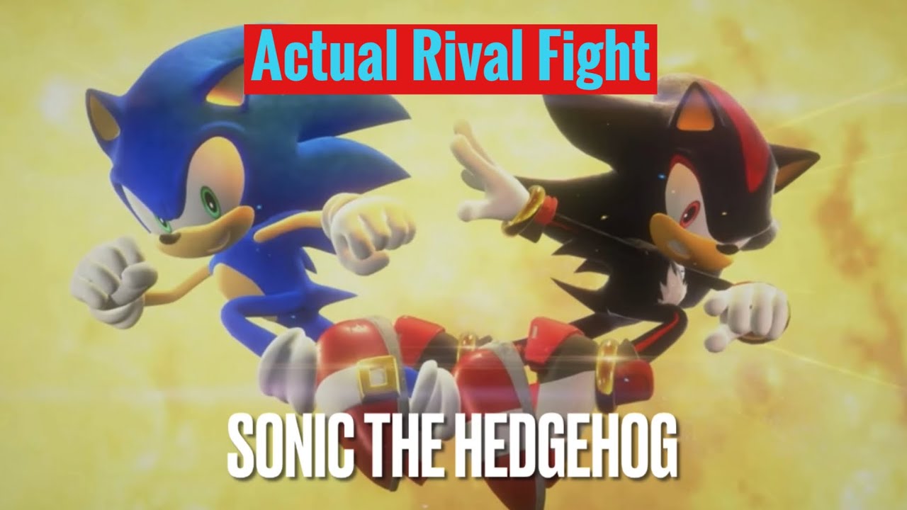 Sonic X Shadow Generations Sonic Rival Fight Youtube