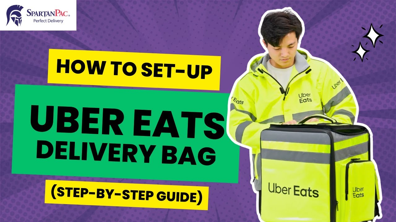 How To Set Up Your Uber Eats Delivery Bag Step By Step Guide Youtube