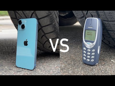 Iphone 14 Vs Nokia 3310 Vs Car Youtube