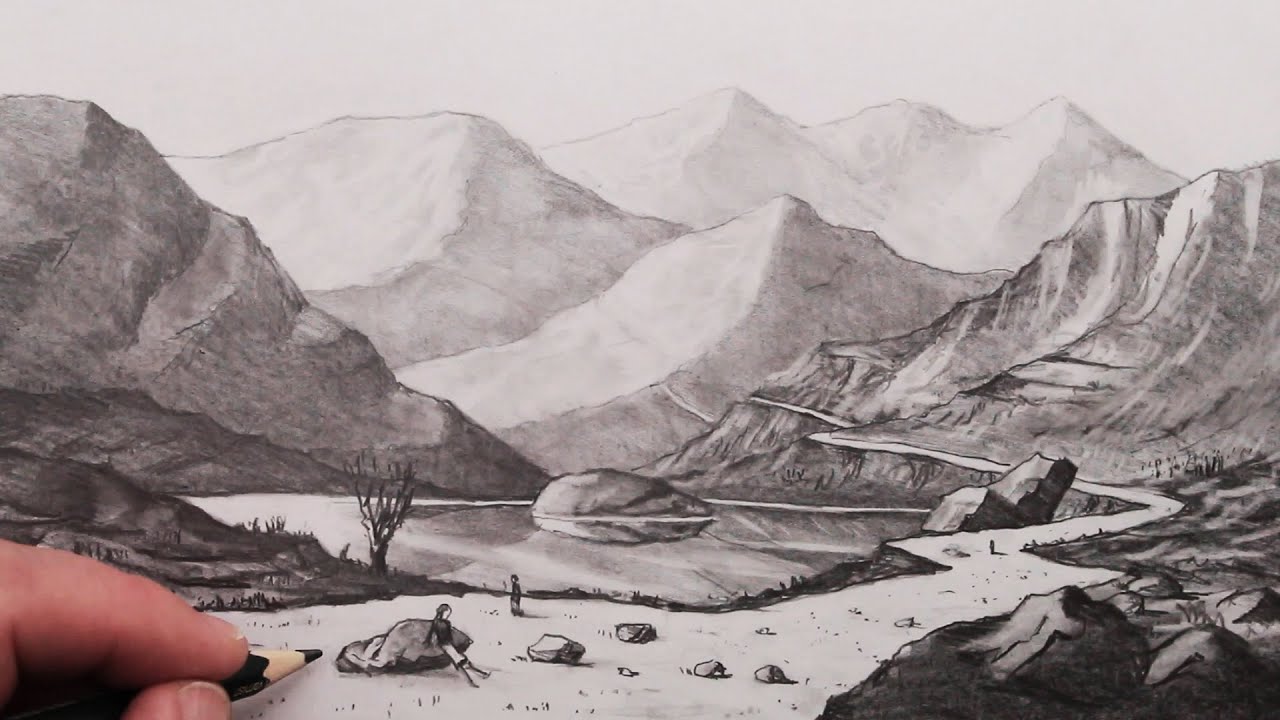 How To Draw Landscapes Step By Step Infoupdate Org