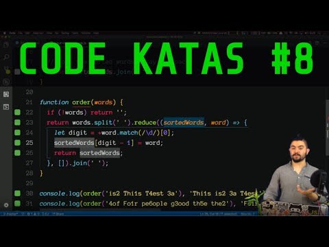 Code Katas 8 Solving Code Wars Katas Live And Talking Through My