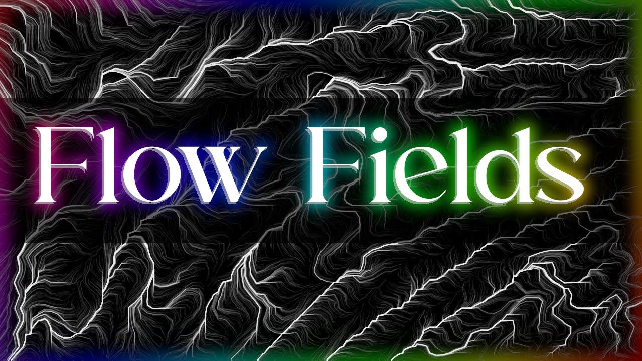 Programmatic Painting Flow Fields Youtube