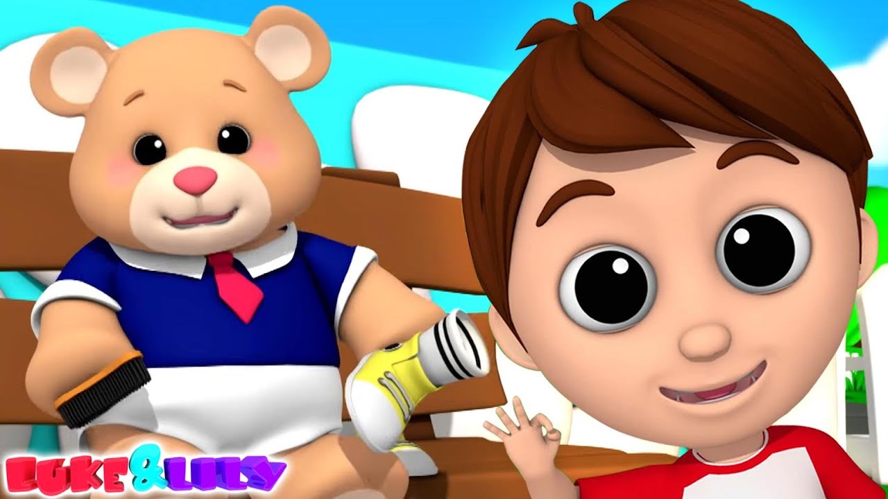Teddy Bear Teddy Bear Nursery Rhymes And Kids Songs By Luke And Lily