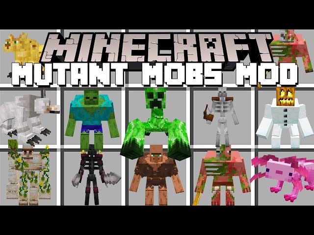 Minecraft All Mutant Mobs