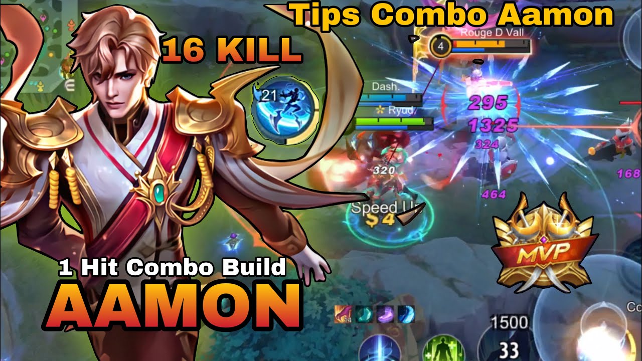 Combo Aamon Build Terbaik 2023 Gameplay Aamon Youtube