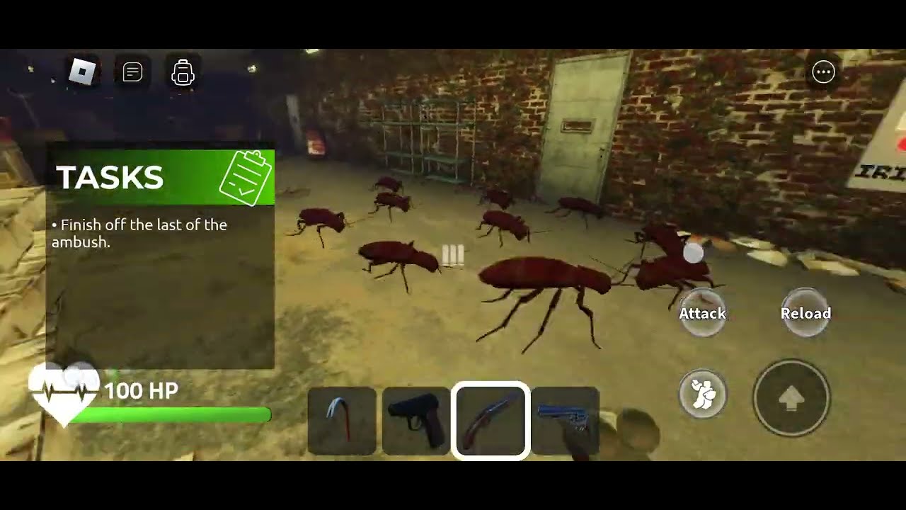 Roblox Roach Fps Story Gameplay Part 1 Chapter 1 Youtube