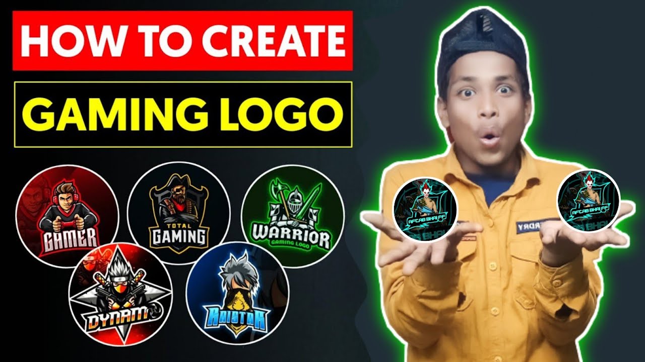 How To Create Gaming Logo For Youtube Channel Ll Gaming Logo Kaise