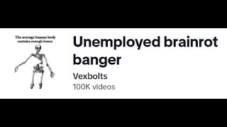 Vexbolts Unemployed Brainrot Banger Low Taper Fade The Meme Is Massive ...