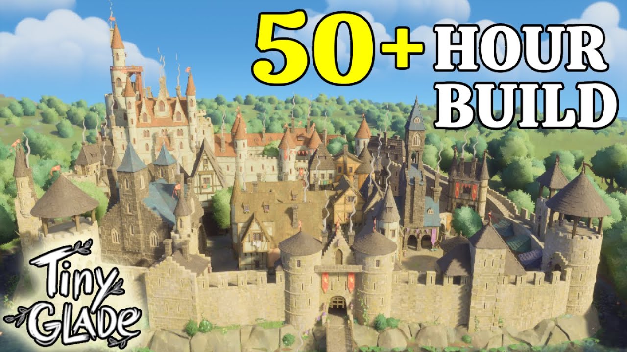 Tiny Glade Medieval Town Timelapse Showcase Youtube
