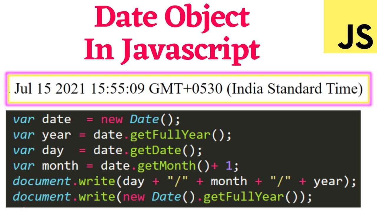How Javascript Date Object Works At Josephine Parks Blog