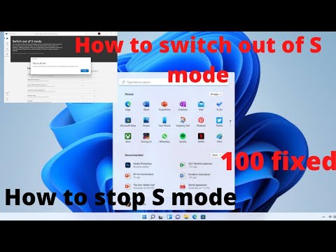 How To Switch S Mode How To Stop Or Disable S Mode In Windows 11