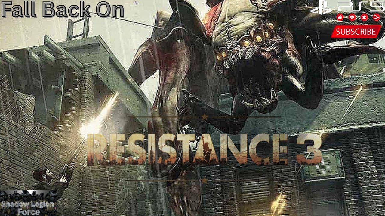 Shadow Plays Resistance 3 Playthrough Gameplay Pt 3 Widowmaker