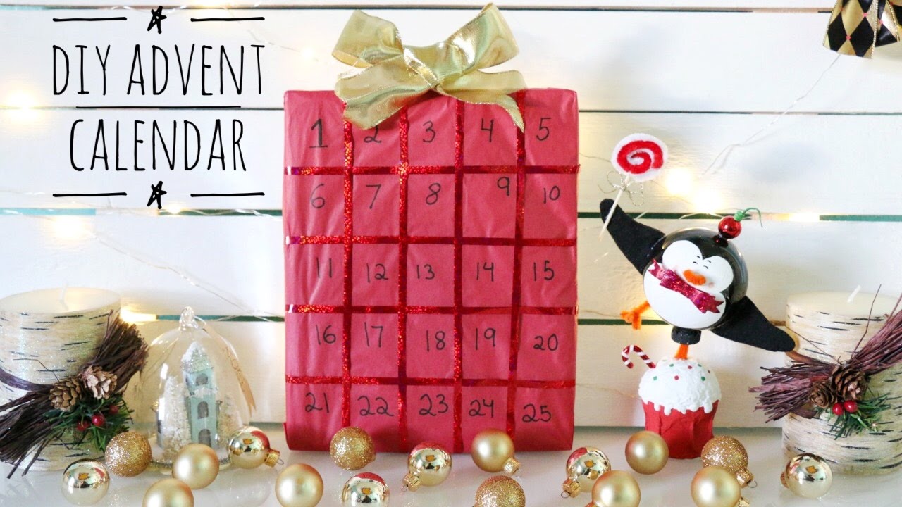 Easy Diy Advent Calendar Diy Global Print Advent Calendar Casa