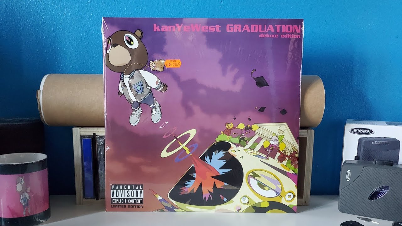 Kanye West Graduation Deluxe Edition Vinyl Unboxing Youtube