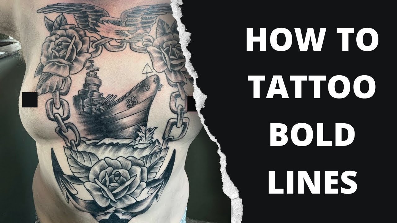 Thick Line Tattoos Bronctattooaus