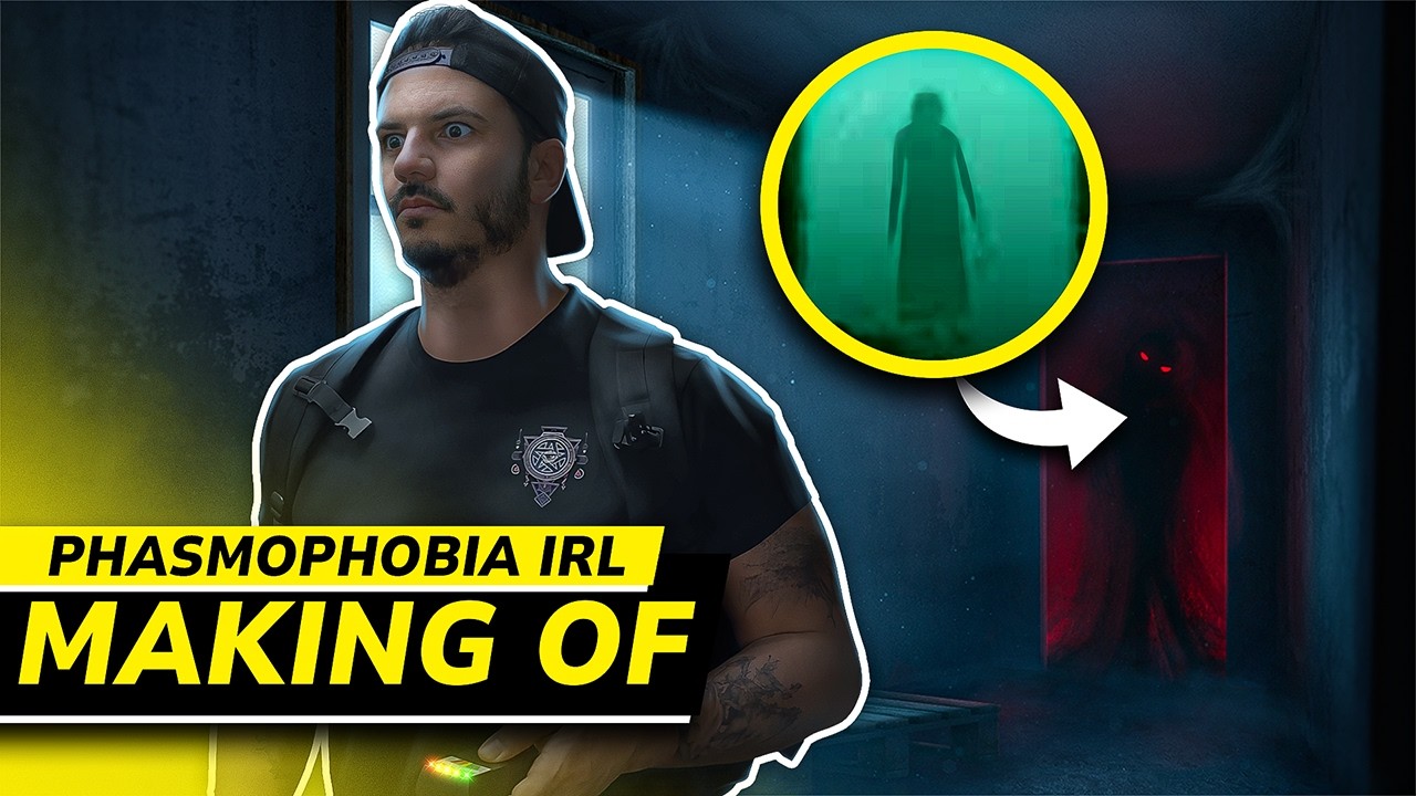 Behind The Scene J Ai Recréé Phasmophobia En Vrai Hunted