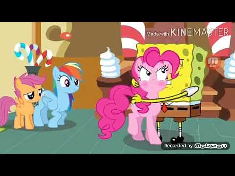 Poor Spongebob And Pinkie Pie Xd Youtube