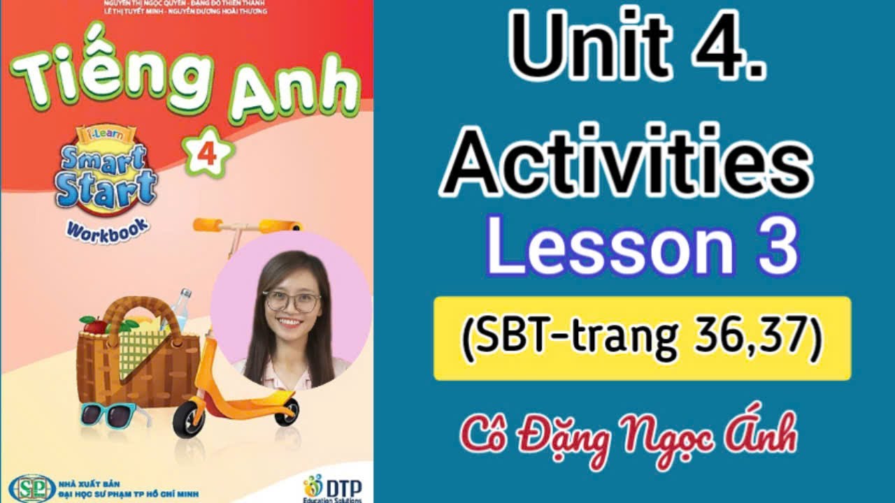 Sbt Ta Lớp 4 I Learn Smart Start Unit 4 Activities Lesson 3 Trang