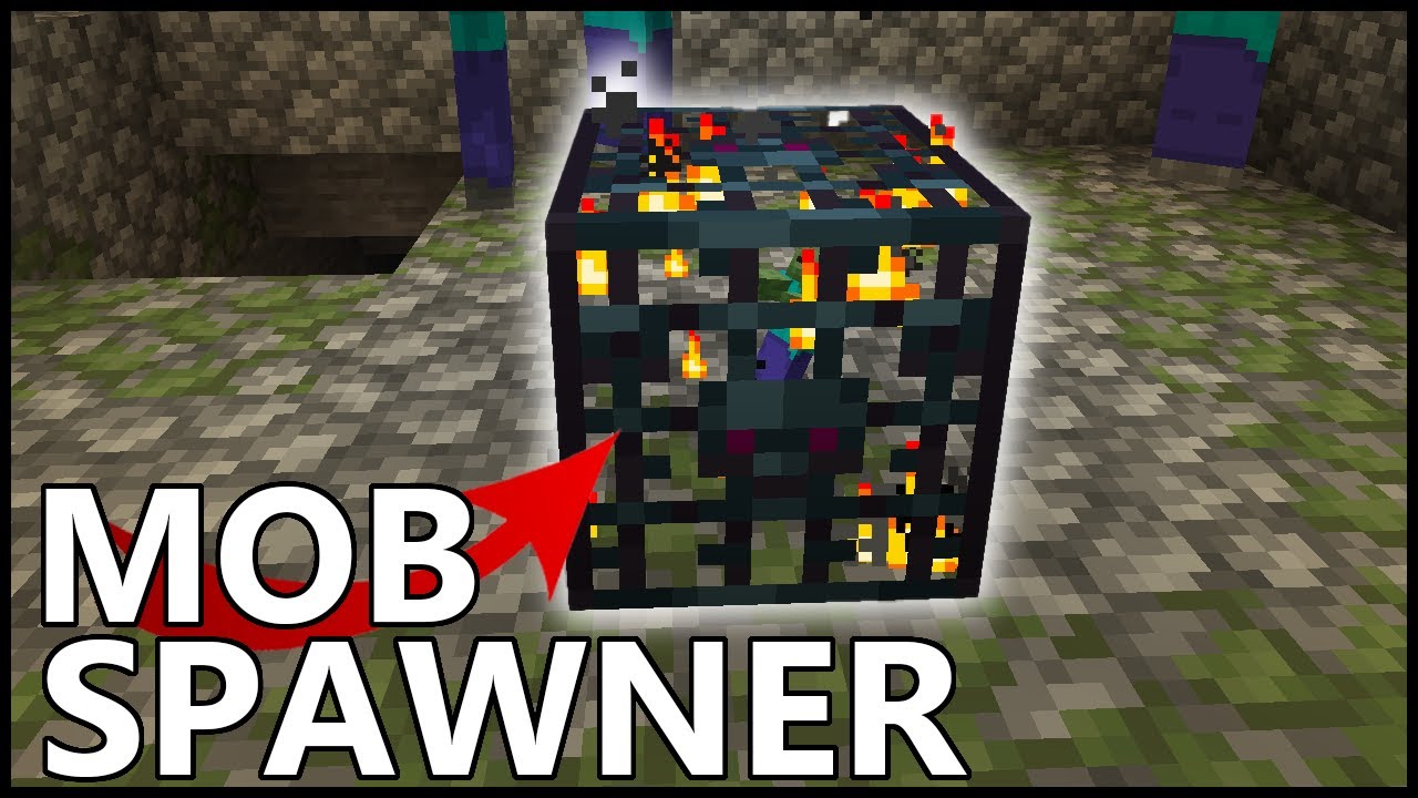 Where To Find Mob Spawner In Minecraft Youtube