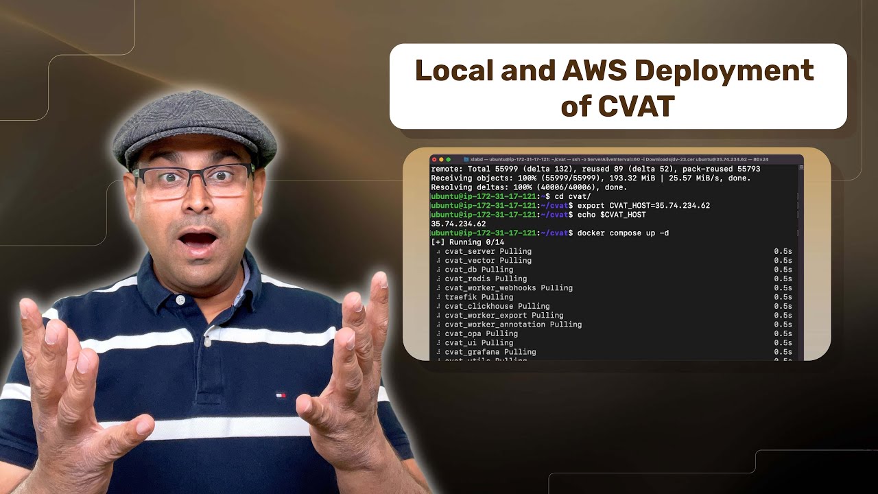 Aws Local Deployment Of Cvat Using Docker Cvat Basics Getting