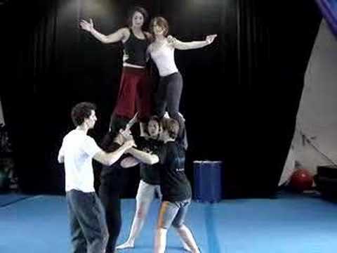 Human Pyramid Youtube