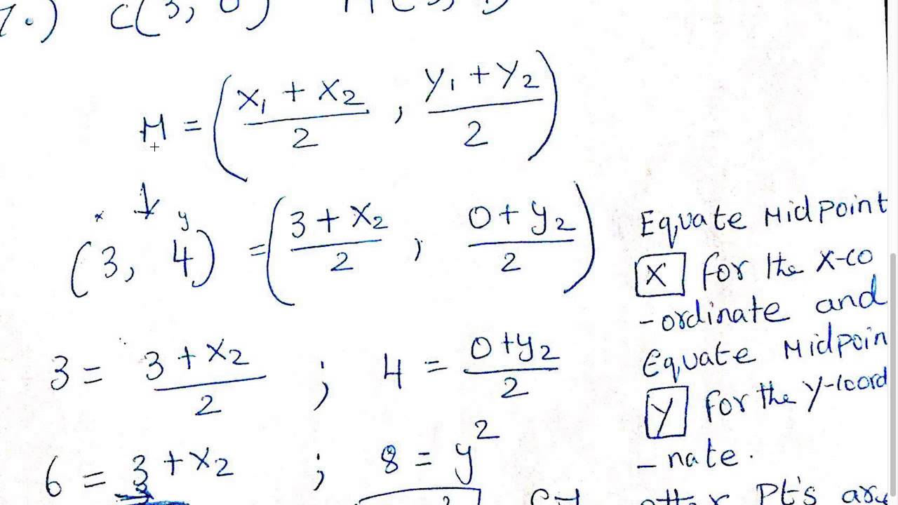 Endpoint Formula Endpoint Math Formula Sciencing