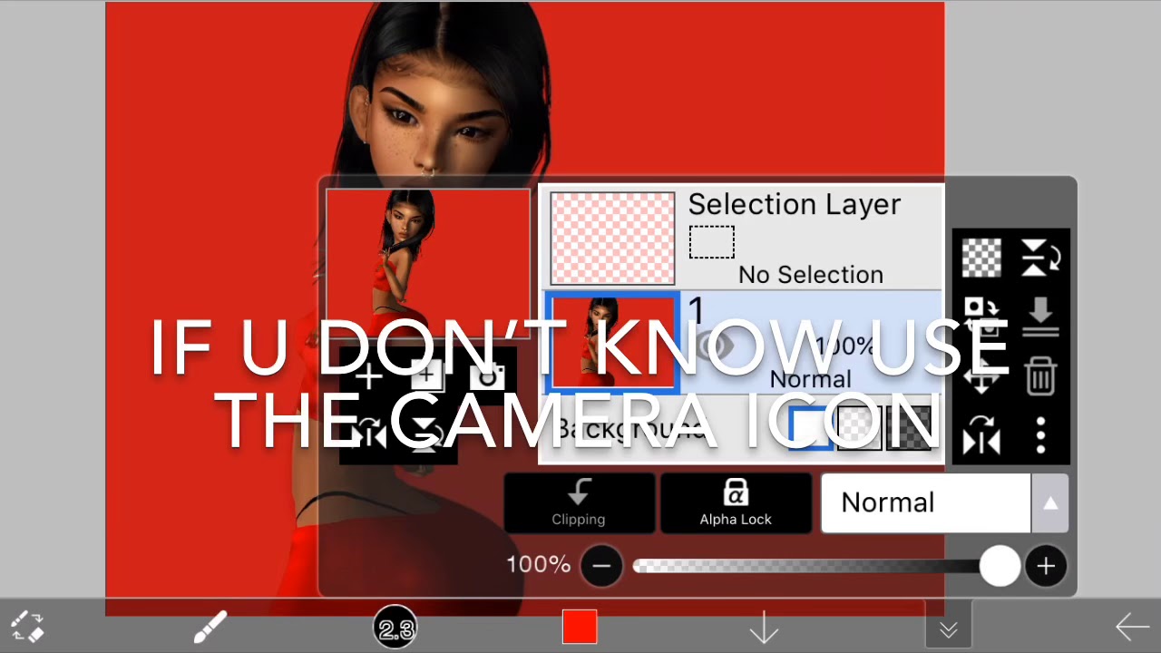 How To Remove A Background On Ibispaintx Youtube