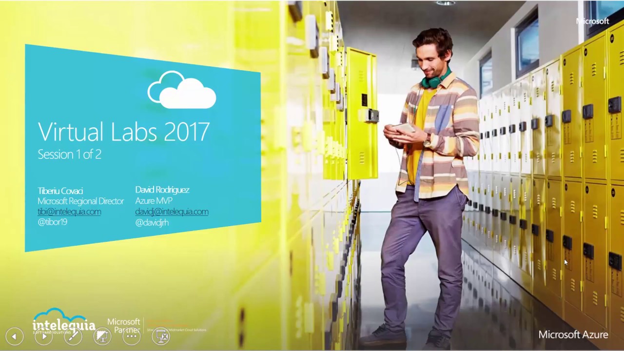 Virtual Labs On Microsoft Azure 1 Of 2 Youtube