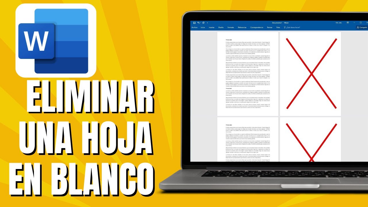 Cómo Eliminar Una Hoja En Blanco En Word 2026 Youtube