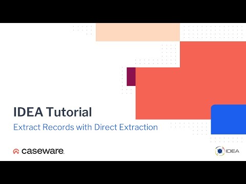Extract Records Idea 12 Tutorial En Youtube