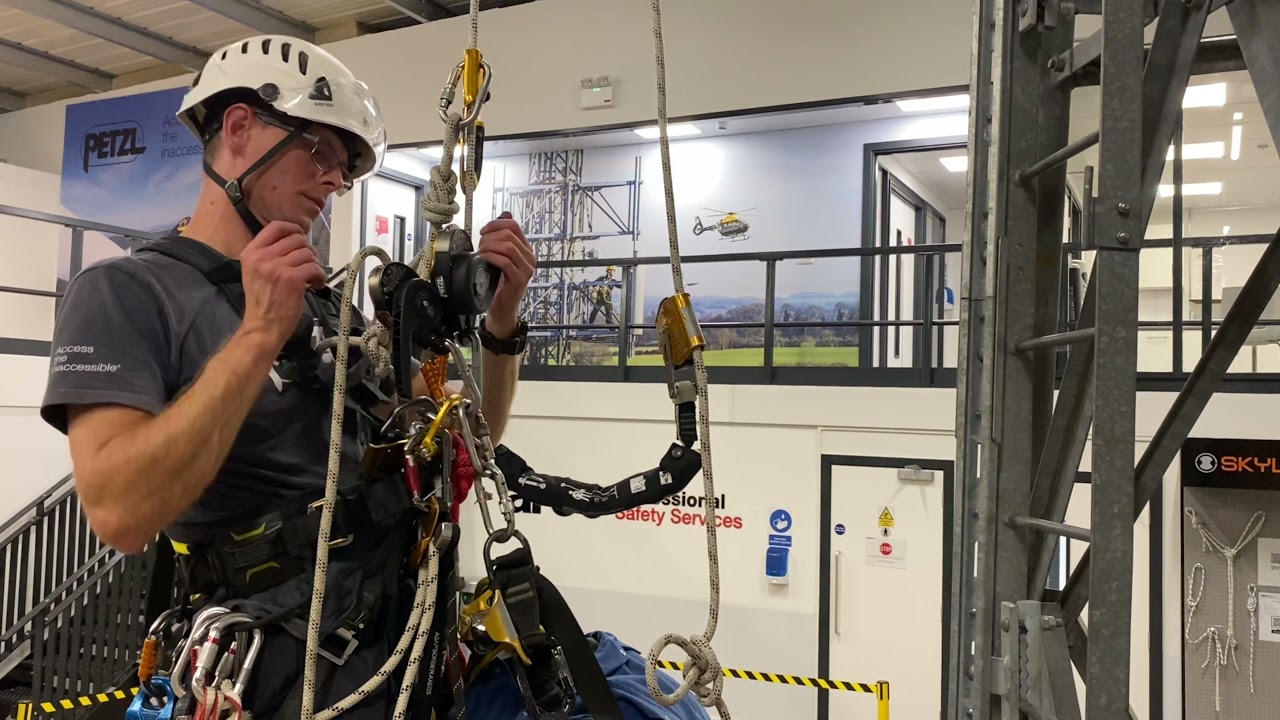 Rope Rescues Passing Mid Rope Knots Youtube