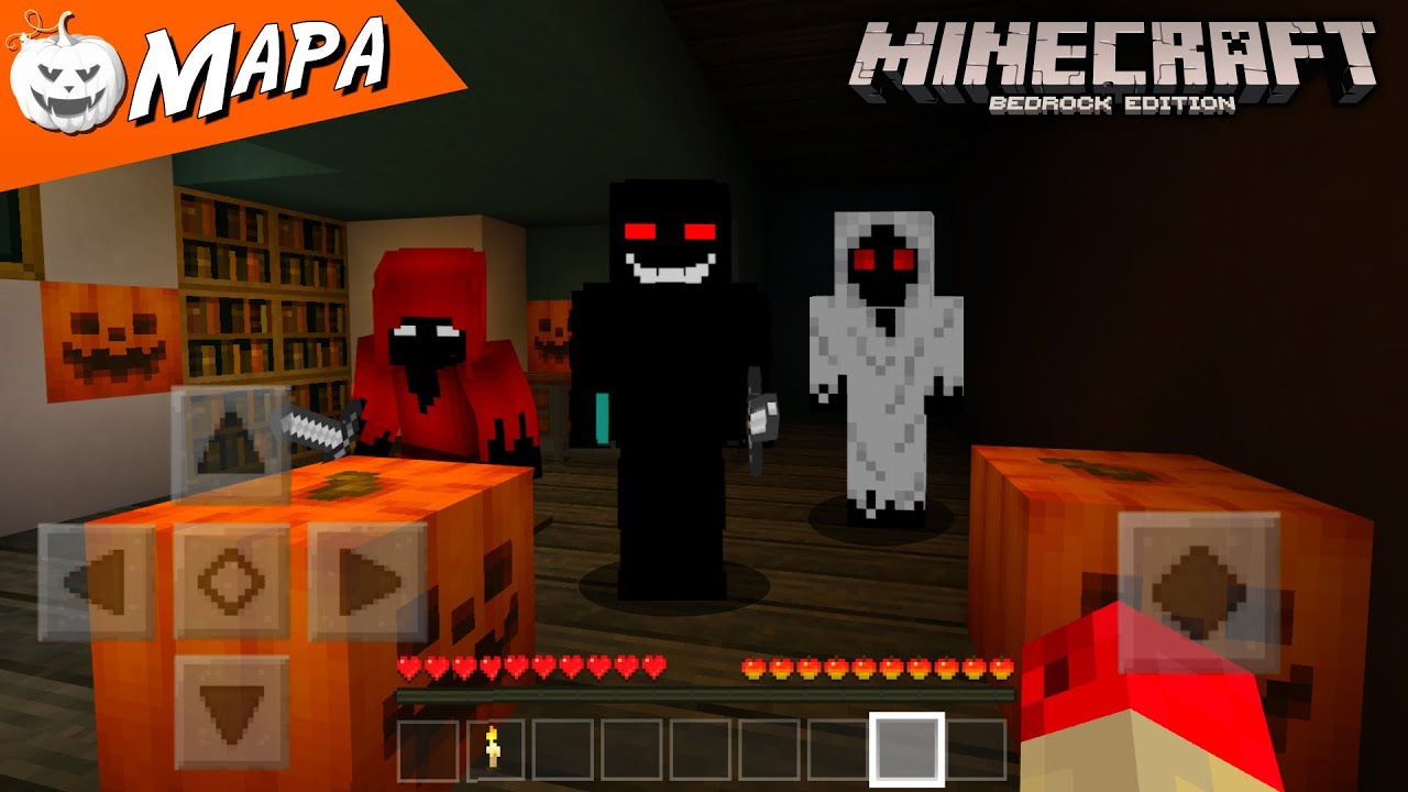 El Mejor Mapa De Terror Para Minecraft Pe Bedrock 1 16 рџћѓ Mapa De