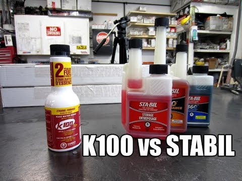 K100 Vs Stabil Fuel Stabilizer Which One Controls Moisture Youtube