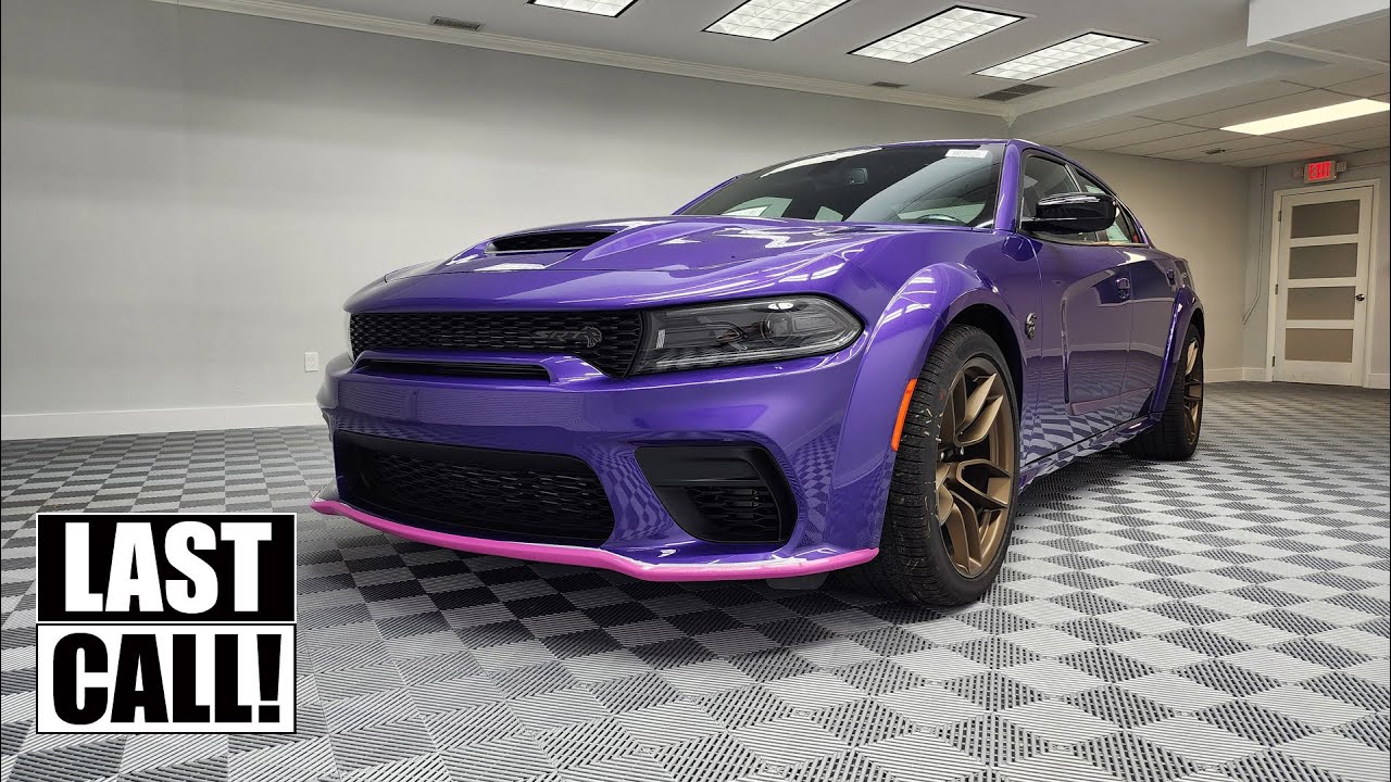 Last Call 2023 Dodge Charger Hellcat Redeye Jailbreak Plum Crazy Youtube