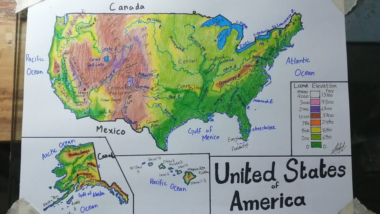 How To Draw A Map Map Of The United States – Themeroute