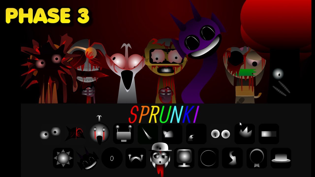 Incredibox Sprunki Phase 3 Horror Mod Gameplay Showcase Youtube